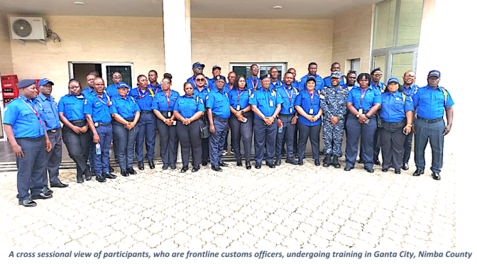 LRA Trains 30 Frontline Customs Officers – Liberia Revenue Authority